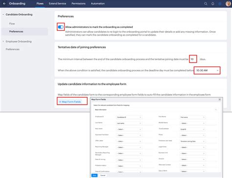 Candidate Onboarding Flow