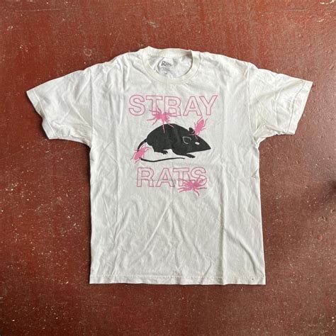 Stray Rats T Shirt Size L Very Cool Design Long Depop