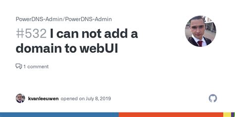 I Can Not Add A Domain To WebUI Issue PowerDNS Admin PowerDNS Admin GitHub