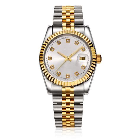 Two Tone Womens Watch