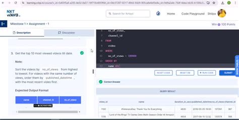 Completed Database Learning With Nxtwave Shyamala Shilpa Posted On The Topic Linkedin