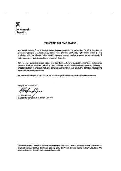 Certificates Benchmark Genetics