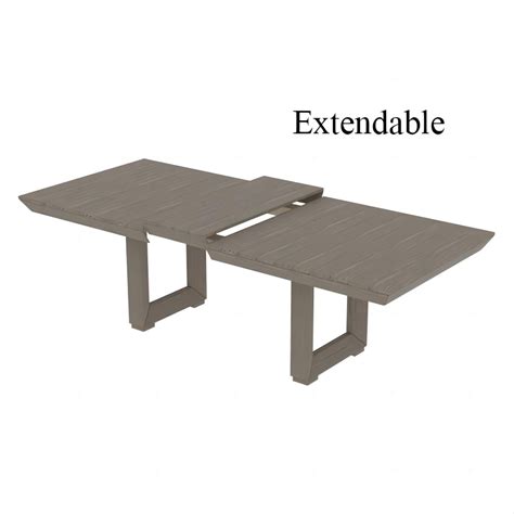Rectangular Wood Extendable Dining Table Set Stretchable Farmhouse