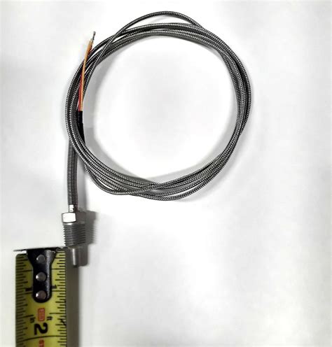 Bse K 14 Npt 144 Type K Thermocouple Temperature Probe 1 4 Npt Pipe Tread Montana Automation