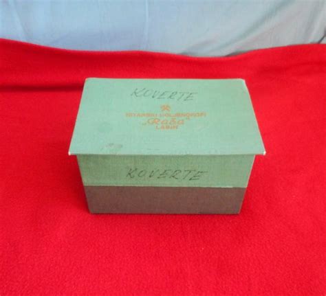 Istarski Ugljenokopi RaŠa Labin Stara Kutija