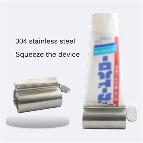 Stainless Steel Metal Tube Toothpaste Squeezer Tub Grandado