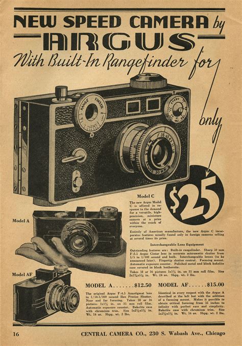 Argus C Series Part I History Mike Eckman Dot Com