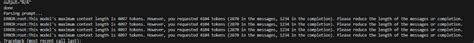 Errorrootthis Models Maximum Context Length Is 4097 Tokens · Issue