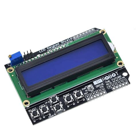 Lcd Keypad Shield Lcd1602 Lcd 1602 Module Display For Arduino Atmega328