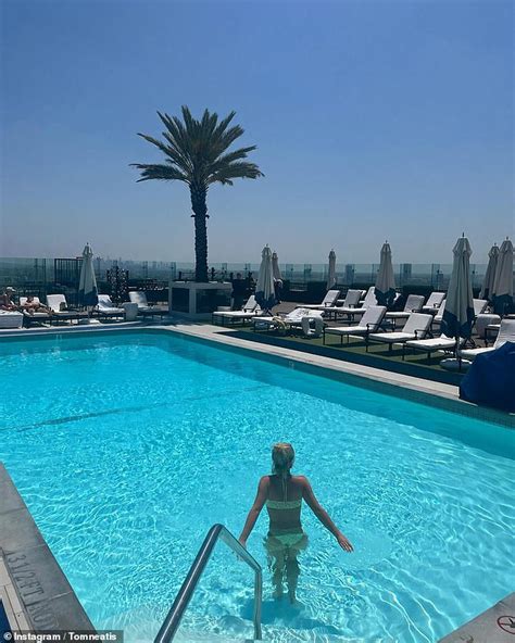 Inside Millie Gibsons Picturesque La Holiday With Record Label Boss