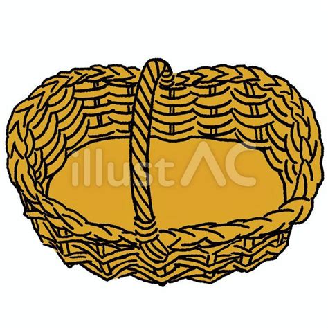 かごイラスト No 1595041／無料イラストフリー素材なら「イラストac」