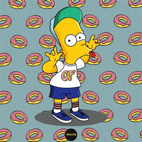The Simpsons X Rap Icons Simpsonized By Machonis On Behance
