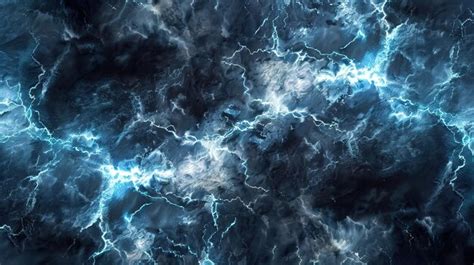 Thunder Pattern Wallpaper Premium Ai Generated Image