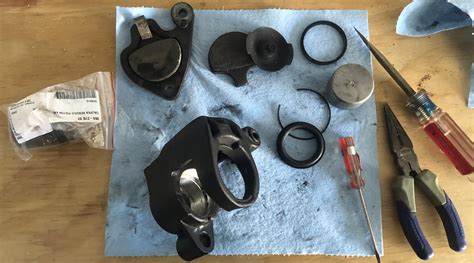 Front Brake Caliper Rebuild Sportster Project