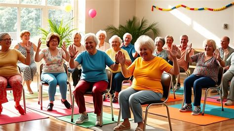 Chair Zumba For Seniors Dance Your Way To Fitness Fun Comfort A Life
