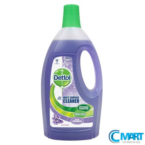 Dettol Multi Surface Cleaner Lavender 1500ml Lazada