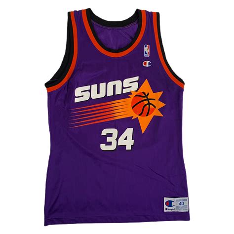 Vintage Phoenix Suns Charles Barkley Champion Jersey Jointcustodydc