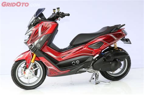 Yamaha Nmax Ini Gondol Gelar The Best Airbrush Grafisnya Ciamik Gridoto