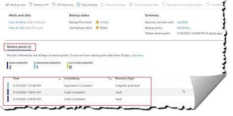 Azure Recovery Services Vault Azure Lessons