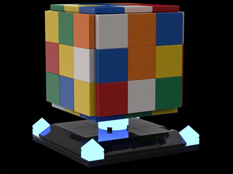 Lego Moc Puzzle Cube By Legoguy08 Rebrickable Build With Lego