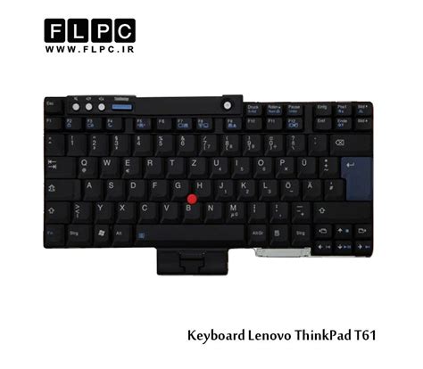کیبورد لپ تاپ لنوو Lenovo Laptop Keyboard Thinkpad T61 مشکی باموس