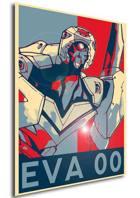 Poster Propaganda Evangelion Eva 00 Propaganda World