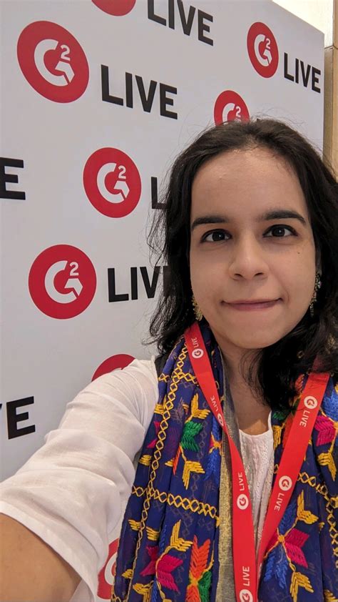 Garima Behal On Linkedin Im At The G2 Live 20 In Bengaluru Representing Oslash Together With