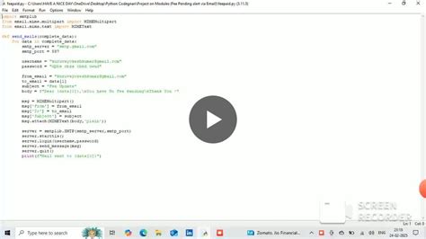 Built Feenotifier With Python A Fee Management System Yokesh Kumar Kuruva Posted On The
