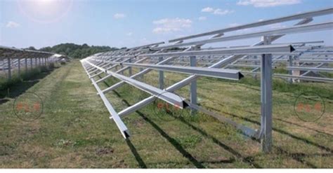 Rectangle Hot Dip Galvanized Solar Module Mounting Structures At Best