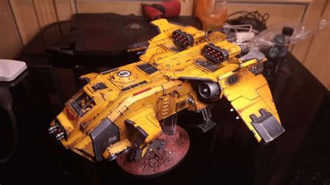 Storm Eagle Gunship My First Imperial Fist Vehicle Hope You Like It
