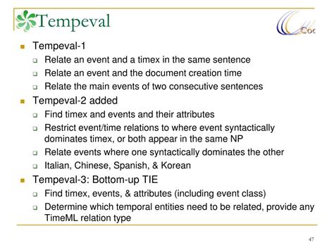 Ppt Temporal Information Extraction And Shallow Temporal Reasoning Powerpoint Presentation