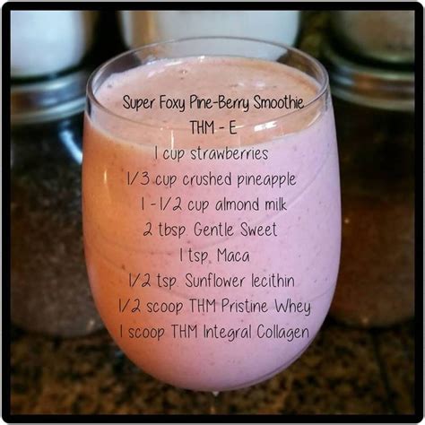 From Tish A Fournier Finally Perfected My Thm E Smoothie Let Me