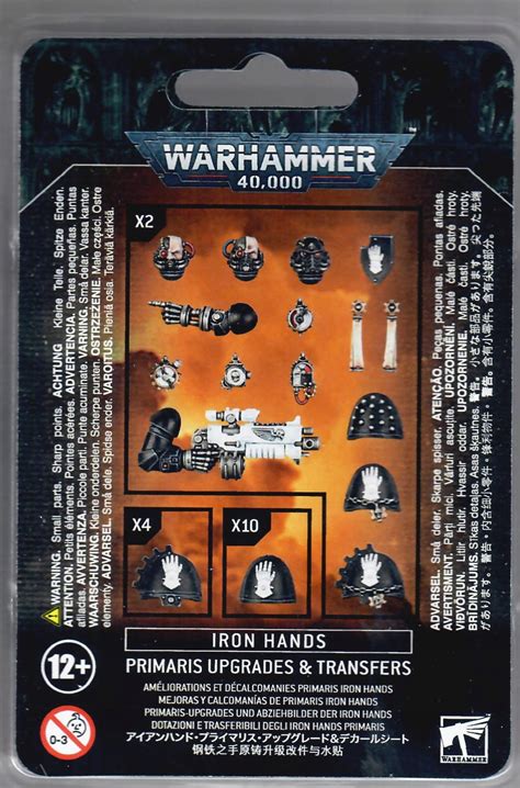 Warhammer 40k Iron Hands Primaris Upgrades And Transfers Stan Nowy