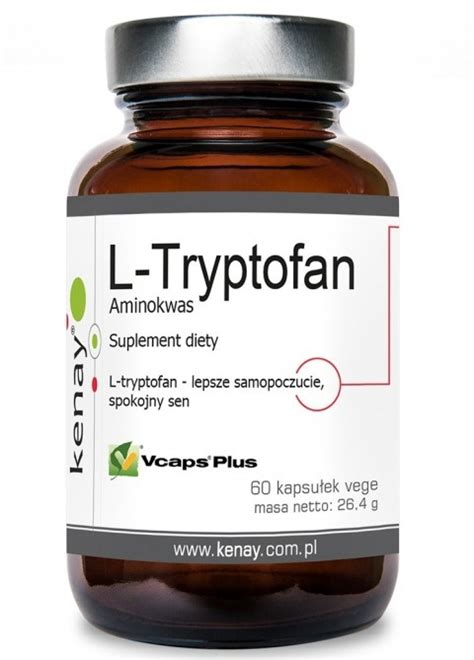 L Tryptofan Suplement Diety Kenay W Kapsułkach Dobra Cena E