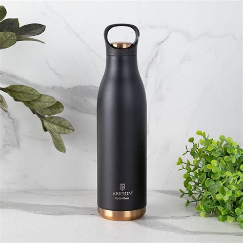 Liquid Muse Hot And Cold Thermos Water Bottle Grey 750 Ml