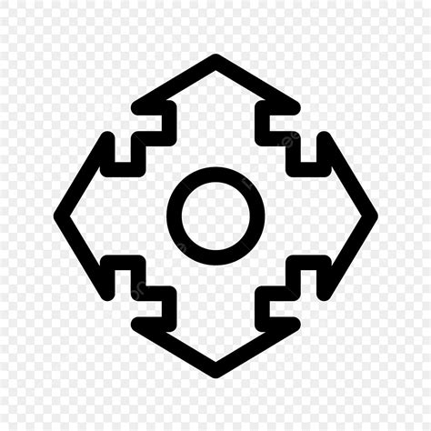 Direction Arrow Clipart Png Images Complex Direction Arrow Icon Arrow