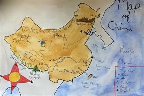 China Map Drawing At Getdrawings Free Download