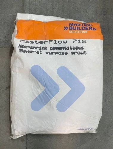 Master Flow 718 Cementitious Grout For Construction At ₹ 2200bag In