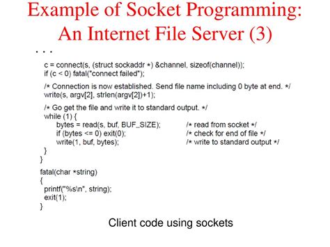 Chapter 6 The Transport Layer The Transport Service And Elements Of