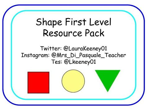 2d And 3d Shape Activities Teaching Resources
