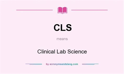 Cls Clinical Lab Science In Undefined By