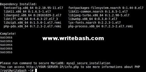 Script To Install LAMP PHP On CentOS