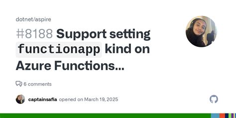 Support Setting Functionapp Kind On Azure Functions Projects Issue Dotnet Aspire