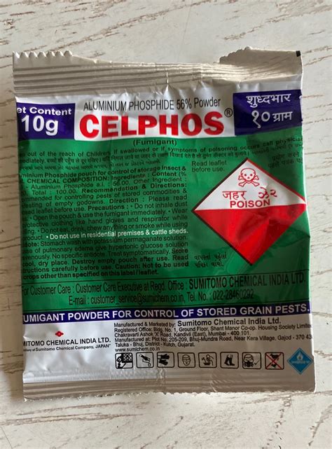 Celphos Aluminum Phosphide Fumigant Latest Price Manufacturers