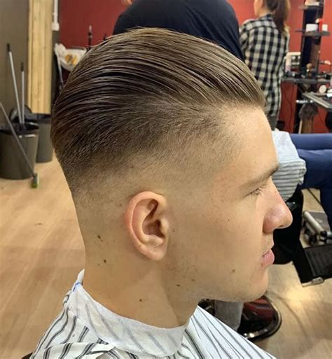 Slick Back Fade Undercut