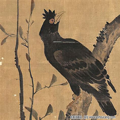 沈铨国画 鸟语花香 高清大图下载 名画油画网