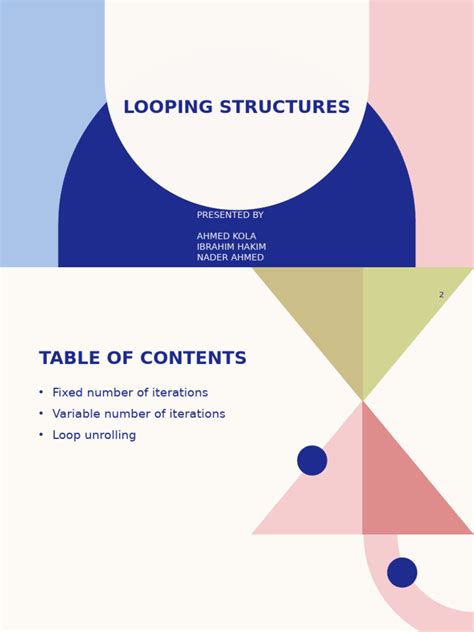 Looping Structures 1 1 Pdf Control Flow Computer Programming