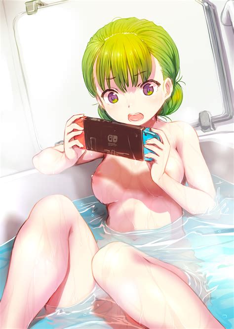Rule 34 Bangs Bathing Bathtub Breasts Commentary Request Completely