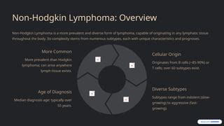 Understanding Lymphomas Hodgkin And Non Hodgkin Lymphoma Explained 1pptx
