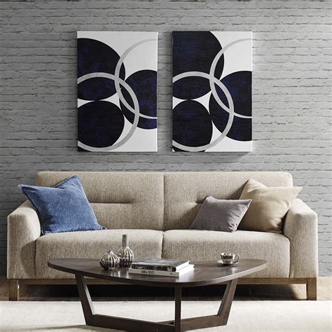 Ivy Bronx Abstract 2 Piece Canvas Wall Art Set Wayfair